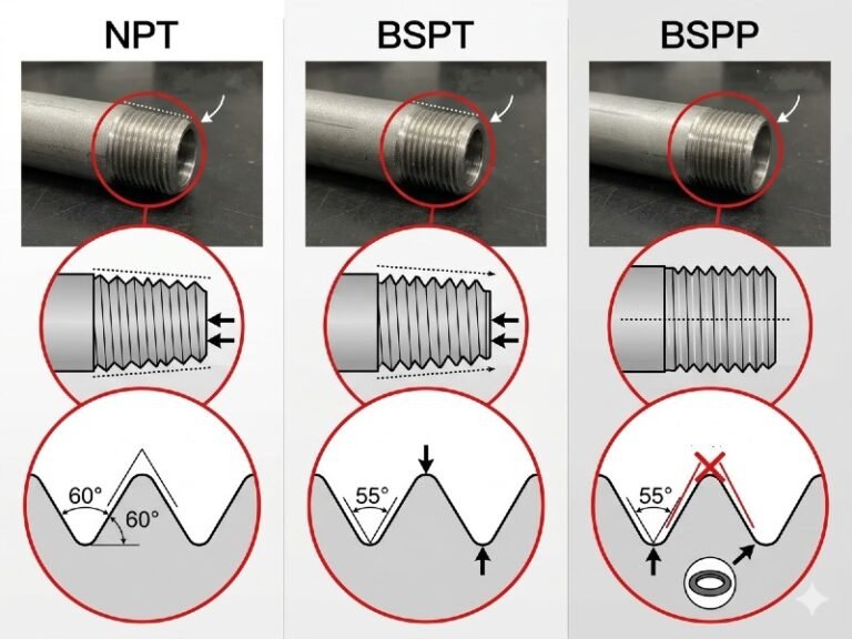 NPT vs BSP Thread: Comprehensive Differences Guide